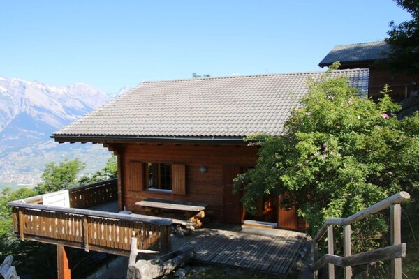 Chalet In Veysonnaz With Terrace - Switzerland