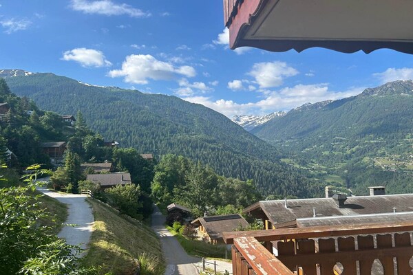 Appartement Gracieux Avec Patio Dans Les Collines - Suisse