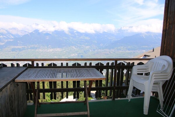 Estudio En Veysonnaz Con Vistas A La Colina - Sion