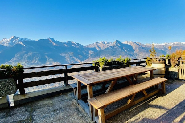 Wohnung In Veysonnaz Nahe Skilift - Nendaz