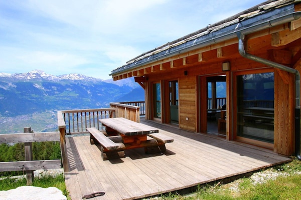 Chalet In Veysonnaz Near Ski Slopes - Veysonnaz