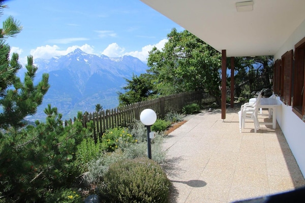 Sonniges Chalet In Veysonnaz Für 10 Gäste - Schweiz