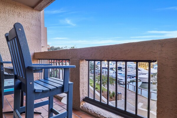 Water & Marina Views From Private Balconies! Near Beach Couples Retreat - Bradley Beach, SC