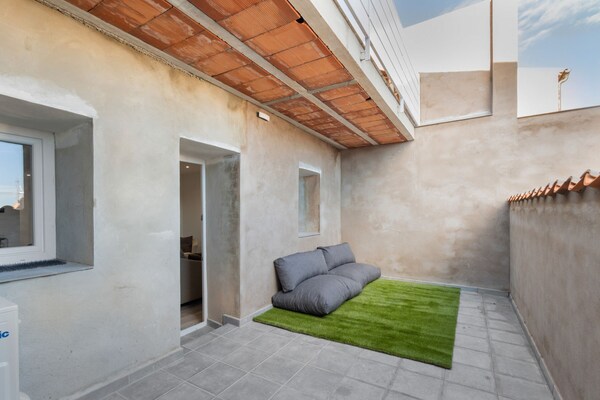 Apartamento 'Cal Brigida' Con Vistas A La Montaña, Wi-fi Y Aire Acondicionado - Rubió