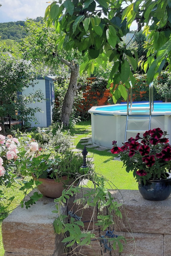 Ferienwohnung Waldblick Erholung Mit Garten Und Pool Im Thüringer Wald - Bad Liebenstein