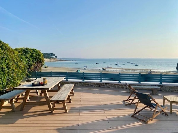 Magnificent House On The Water In Saint Pierre Quiberon, Morbihan (56) - Saint-Pierre-Quiberon