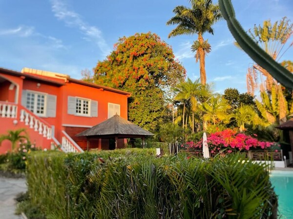 Large Villa And Bungalows In A Creole Garden With Swimming Pool And Panoramic View - Saint-Pierre