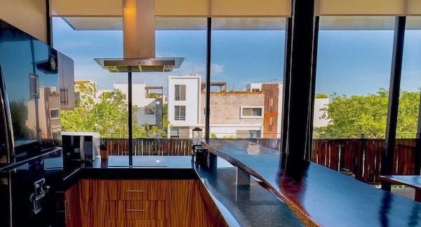 2 Br. | Prime Location | Amazing Rooftop Pool - Tulum
