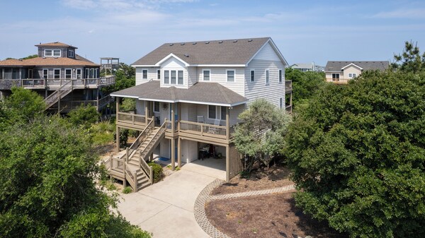 Sunkissed Obx Luxury, 6 Bedroom, Elevator, Pool, Hot Tub In Duck. 10% Promotion - Duck, NC