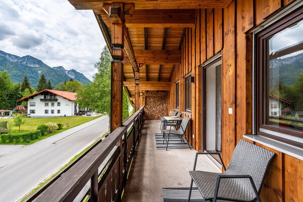 Appartement "Katharina" Avec Vue Sur Les Montagnes, Balcon Et Wi-fi - Ruhpolding