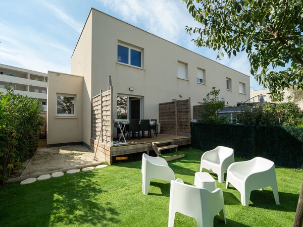 Villa Lumineuse 6 Pers, Jardin, Proche De La Mer - Sauvian