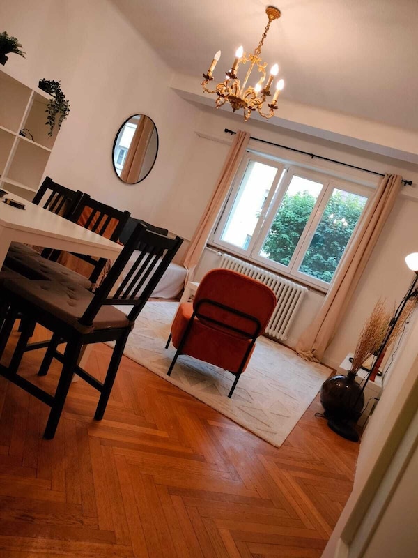 Charismatique Orangerie-15min à Pied Parlement Eu-balcon-wi-fi-tv - ibis Styles Strasbourg Avenue du Rhin