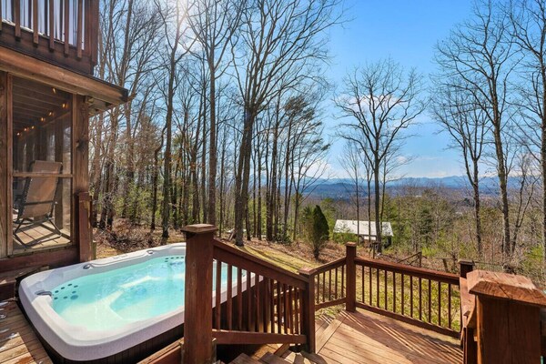 Mountain Cottage~mtnviews~5midt~ - Asheville, NC
