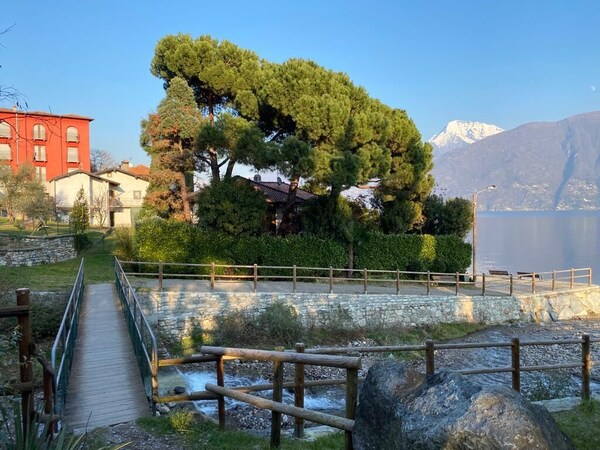 Charming Apartment In Santa Maria Rezzonico With Stunning Lake Views - San Siro