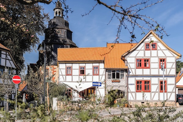 Landhausfröbelin Badliebenstein Ot Schweina - Loggiasuite Im Fachwerkhaus - Bad Liebenstein