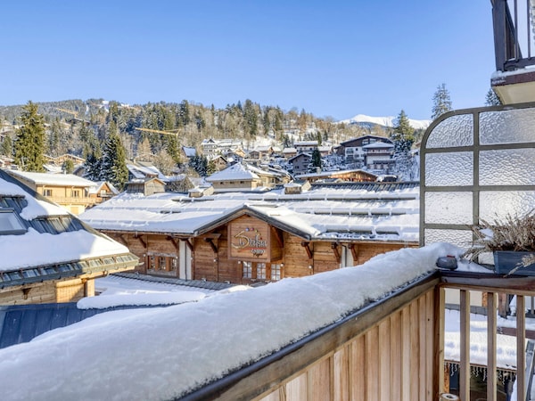 Appartement Centre Megève - 2 Pièces, Animaux Admis, Wifi - Megève