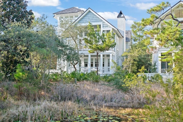 Watersound Beach! With Carriage House, Private Pool, Lsv, & 4 Bikes! - Seaside, FL