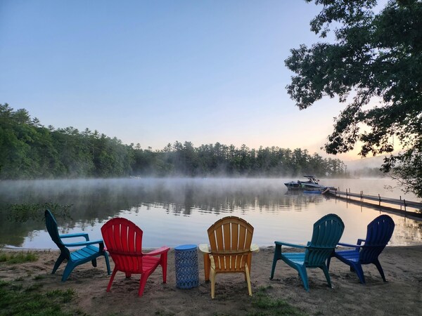 New For 2025! Spacious Pet-friendly Home On Crescent Lake With Sandy Beach - Range Pond State Park, Poland Spring