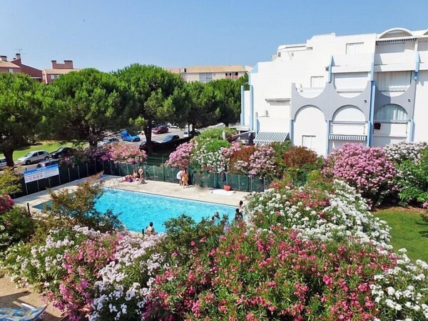 As25454 -P3 + Cabine En Duplex Dans Résidence Avec Piscines - Port Camargue