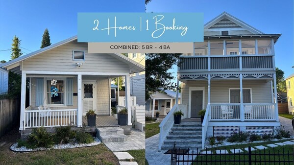 Historic District, Free Parking, Pets Ok, Groups, Fire Pit - St. Augustine, FL