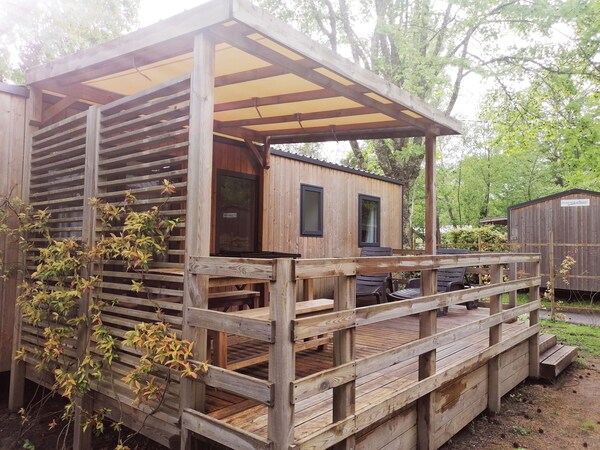 Mobil Home 6 Persons In Camping 5* Biscarrosse - Sanguinet