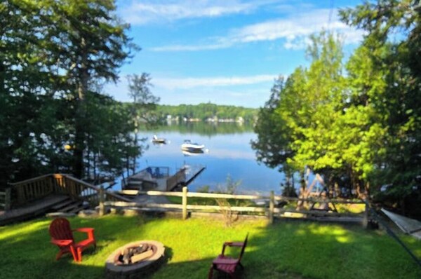 Cozy 3-bedroom Lakefront Camp On Great Pond In Belgrade Maine W/ Wifi, Ac - 시드니