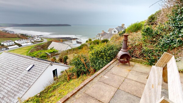 Woolacombe Quarryside - Spacious Family Home With Sea Views Over Woolacombe - Woolacombe