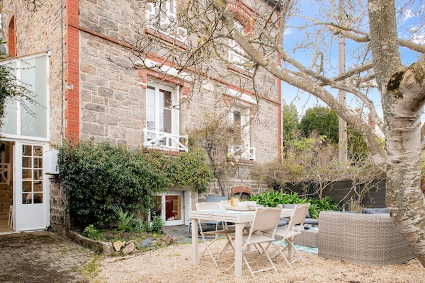A 400m De La Playa, Casa Antigua Para 4 - Dinard