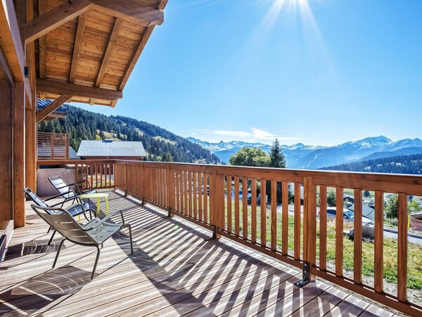 Luxury Chalet With Jacuzzi, 7 Rooms, Ski-in, For 15 People - Beaufort