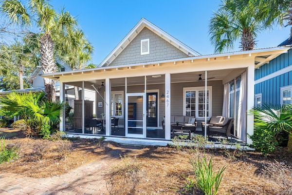4 Seat Golf Cart ~ Pet Friendly ~ Private Resort Beach ~ Community Pool - Santa Rosa Beach, FL