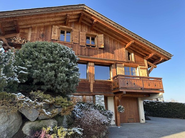 Chalet Spacieux à Combloux, 10 Pers, Parking Inclus - Combloux