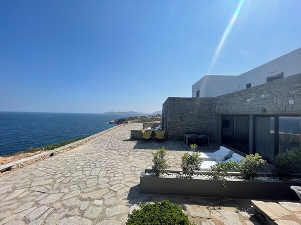 Ocean Villa - Res. Ii: 180-degree Peaceful Views Of The Aegean Sea & Sunset! - Antiparos