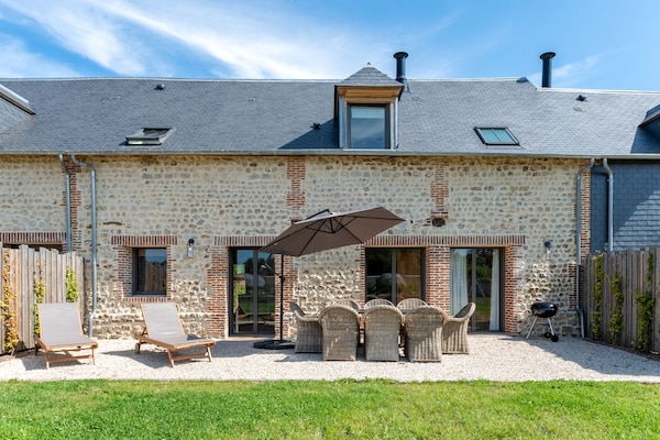 Maison Morny - Refuge D'exception Proche Deauville - Honfleur