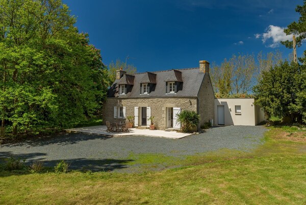 Renovated Farmhouse With Swimming Pool - Guilvinec