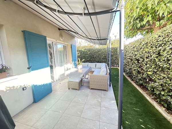 3-room Mazet With Garden, Air Conditioning And Parking In Le Muy - Les Arcs