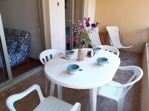 Appartement 2p, 4 Pers, Terrasse, Parking, Plage à 250m - Bormes-les-mimosas - Bormes-les-Mimosas