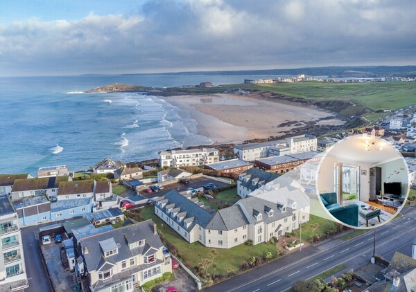 Fistral Gaze - Deux Chambres Appartement, Couchages 4 - Newquay