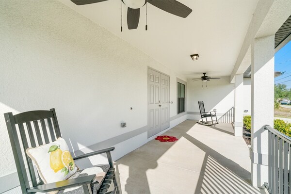 Spacious 4-bedroom House With Ac And Wifi And Heated Pool In Cape Coral - Sanibel Island, FL
