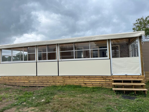 Mobilhome Grand Confort Dans Camping 3 , Accès Direct à Omaha Beach - Saint-Laurent-sur-Mer