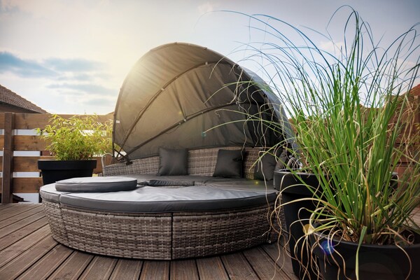Charmante Ferienwohnung Mit Dachterrasse - Bad Rodach