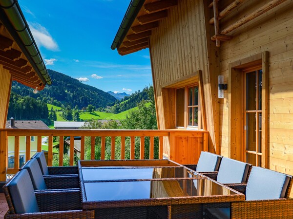 Two Perfect Chalets With Sauna And Fireplace - Grossarl