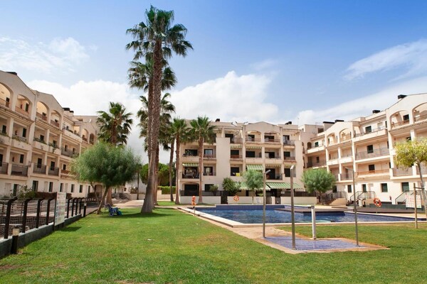Apartment 'La Cala Azul' With Shared Pool, Wi-fi And Air Conditioning - Miami Platja