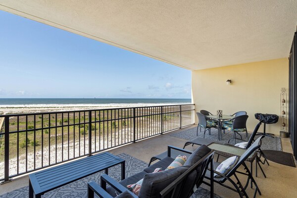 6th Floor Gulf Front Condo With Indoor & Outdoor Pool - Public Beach, AL