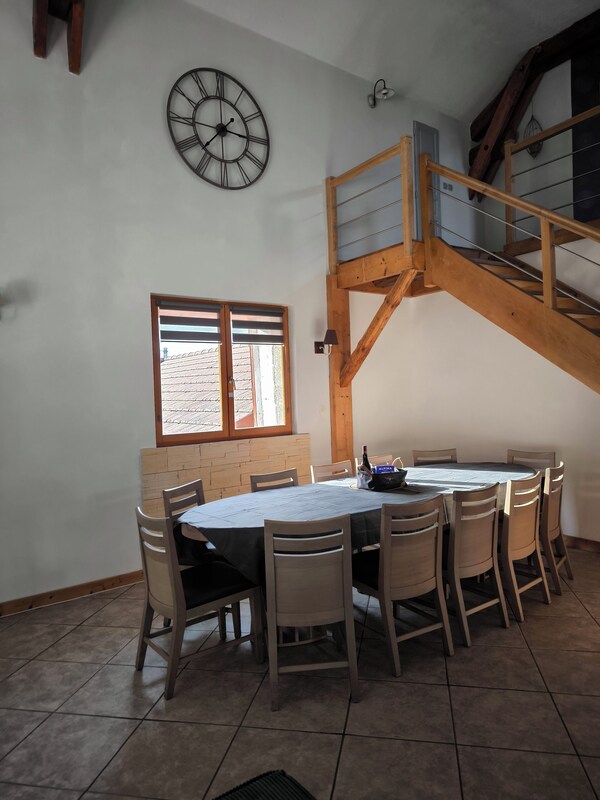 Former Tobacco Drying Shed Renovated As A Family Home In The Countryside - Pontcharra