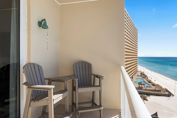 Ocean Front Unit With Beautiful Views At Seychelles, Spring Open! - Panama City, FL