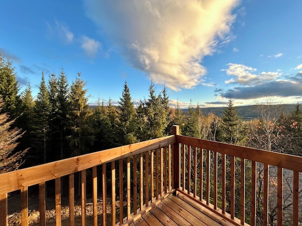 Immersion Dans La Nature, Chalet Perché En Forêt! - Charlevoix