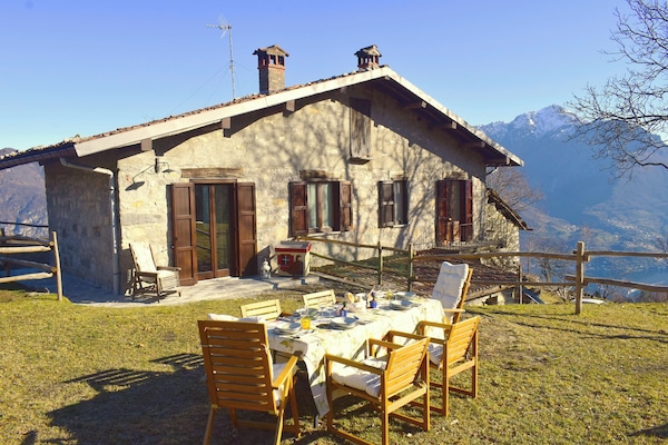 Beautiful Cottage A Few Miles From Bellagio With Stunning Views Of Lake Como - Lombardy