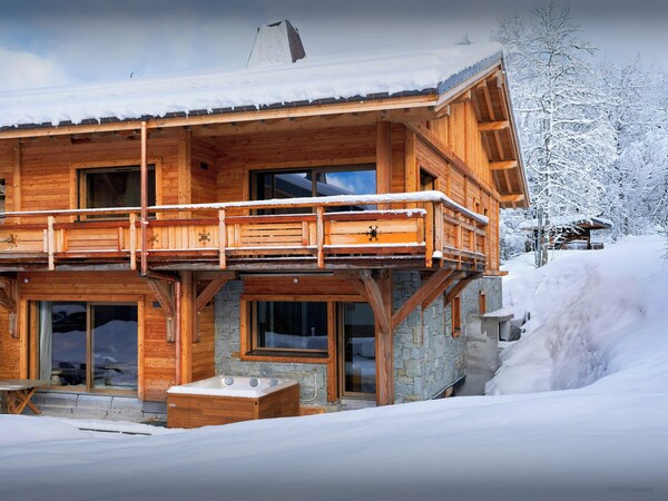 Le Valais Nook - Séjour Skis Aux Pieds 8p Avec Spa - Ovo Network - Les Gets