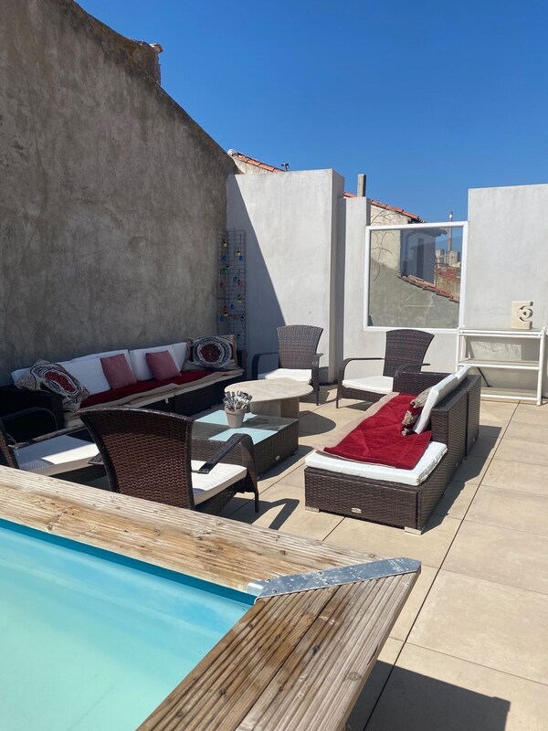 La Novèla, Maison De Village Rooftop - Sigean