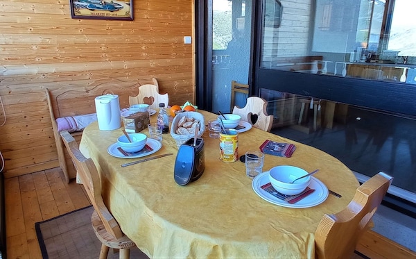 Sympathique Appart 4 Pers. 31m², Dans Un Style Montagne Traditionnel - Val Thorens